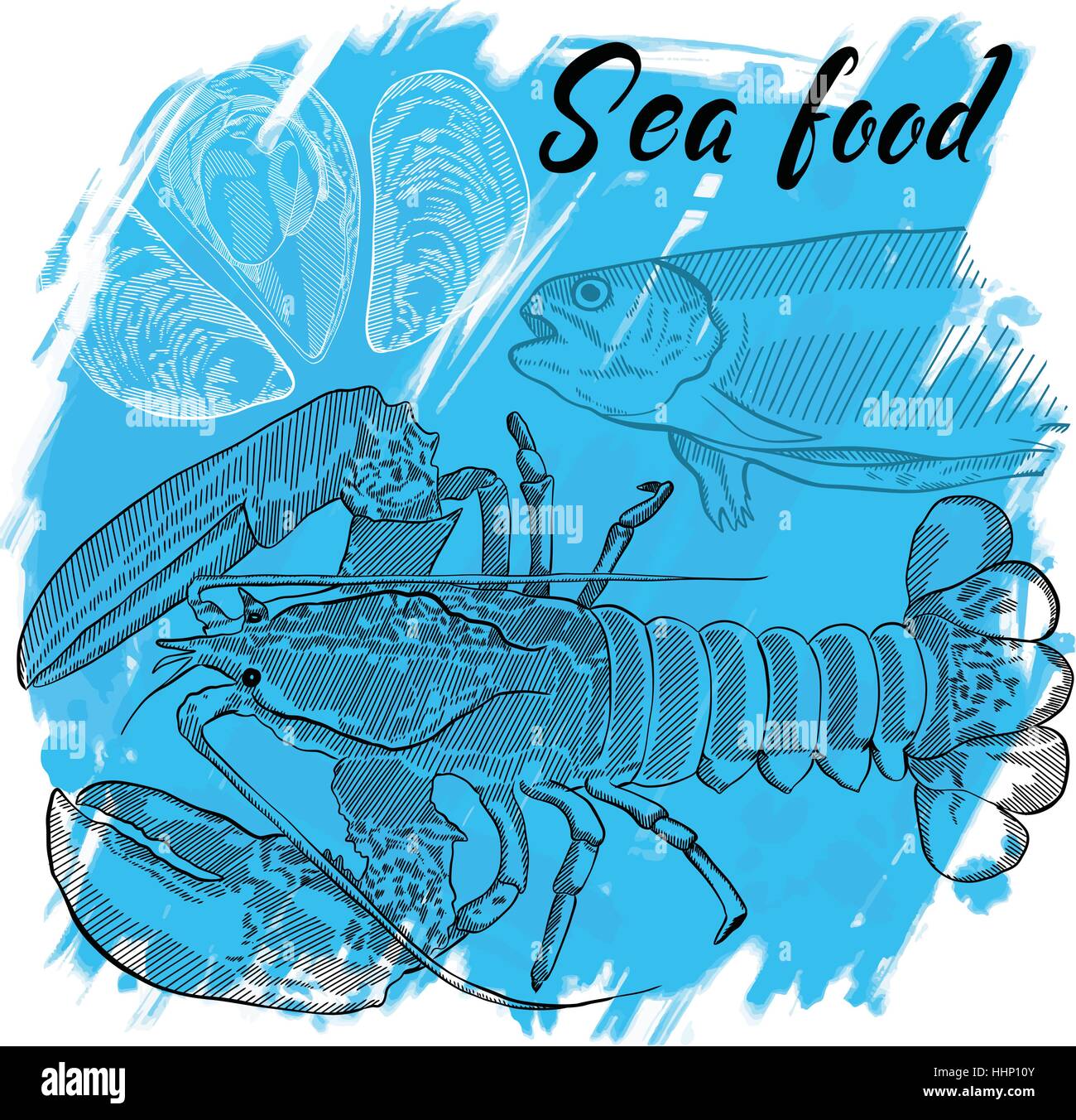 Seafood Restaurant Clipart