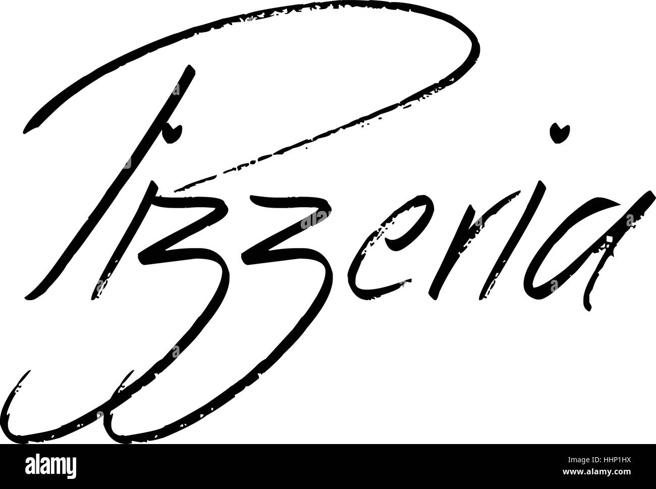 Pizza sign naples Stock Vector Images - Alamy