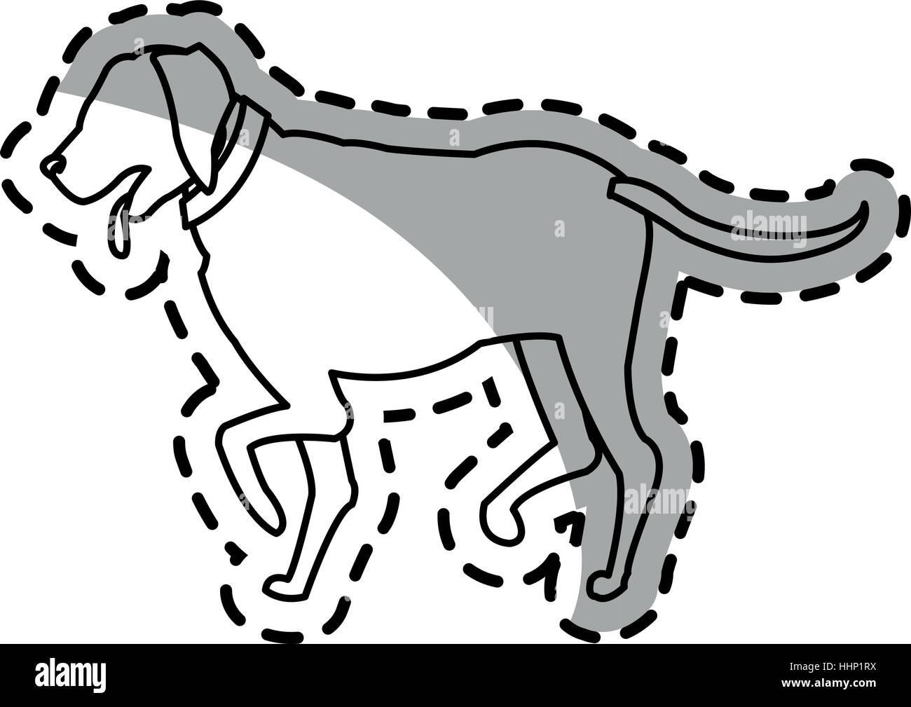 dog cartoon icon Stock Vector Image & Art - Alamy