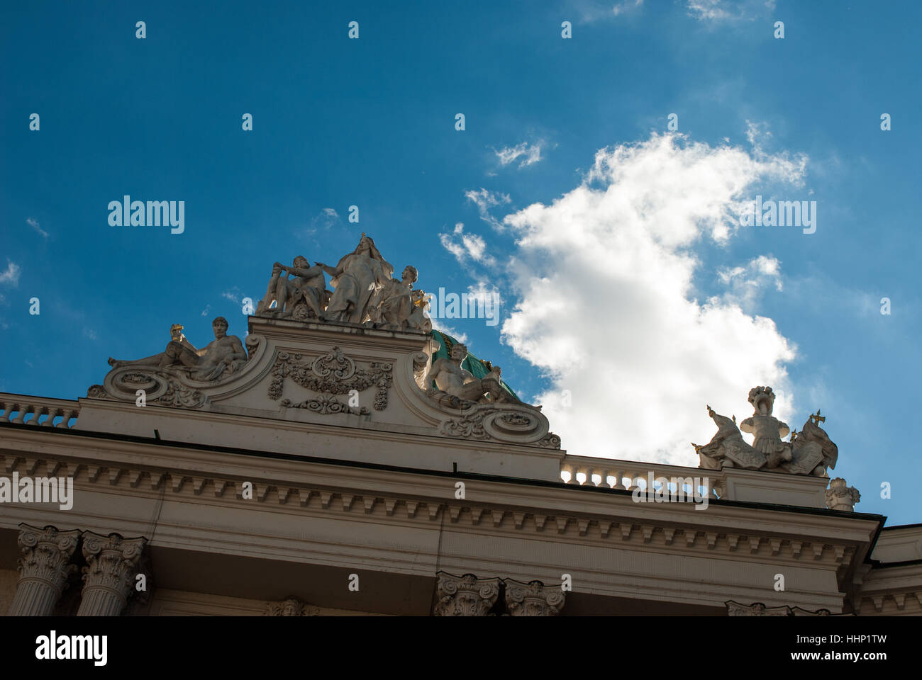 Michaelerplatz statue hi-res stock photography and images - Alamy