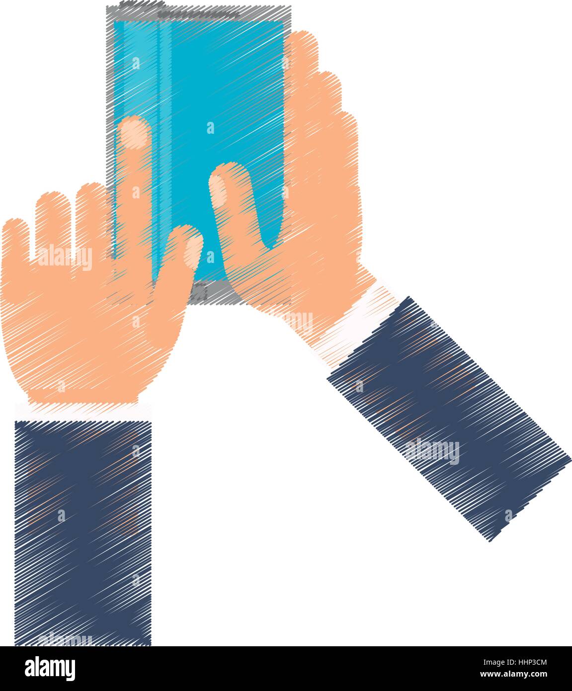 drawing touch smartphone device app Stock Vector Image & Art - Alamy