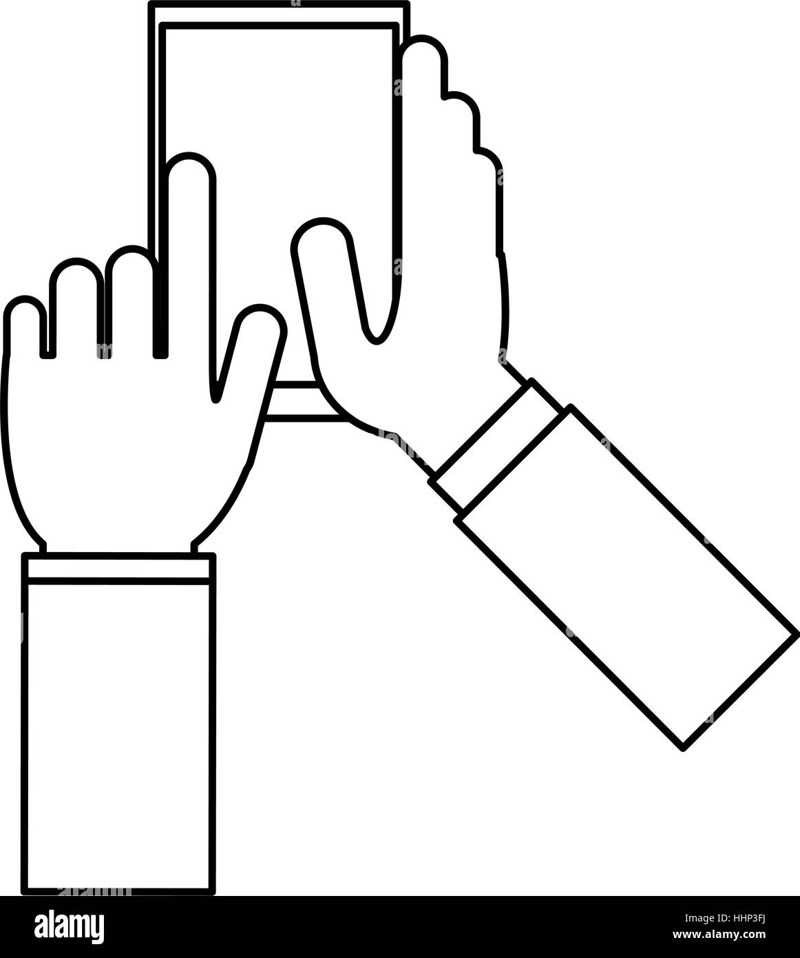 Digital interactive touch screen Black and White Stock Photos & Images ...