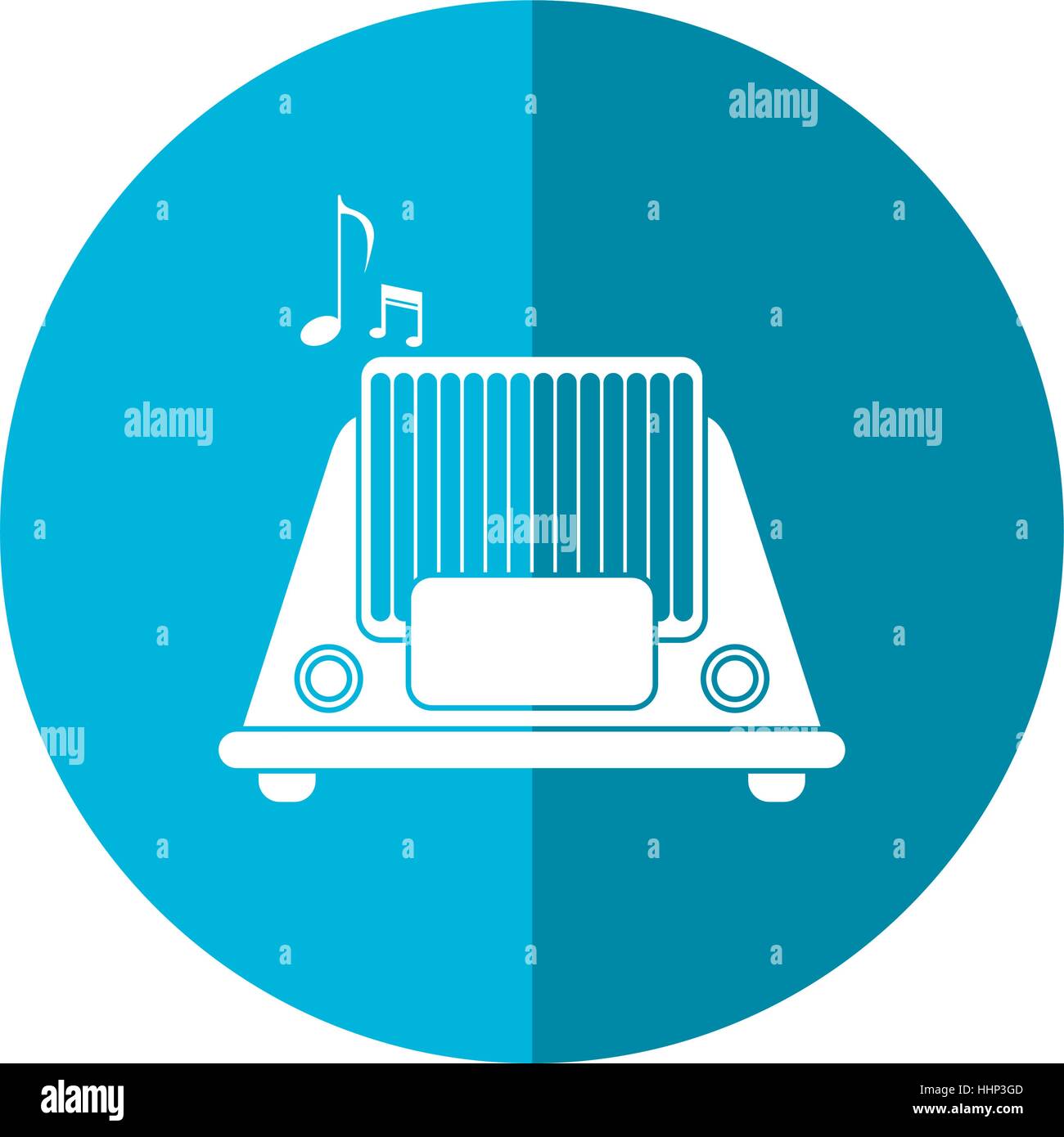 radio music communication device shadow Stock Vector Image & Art - Alamy