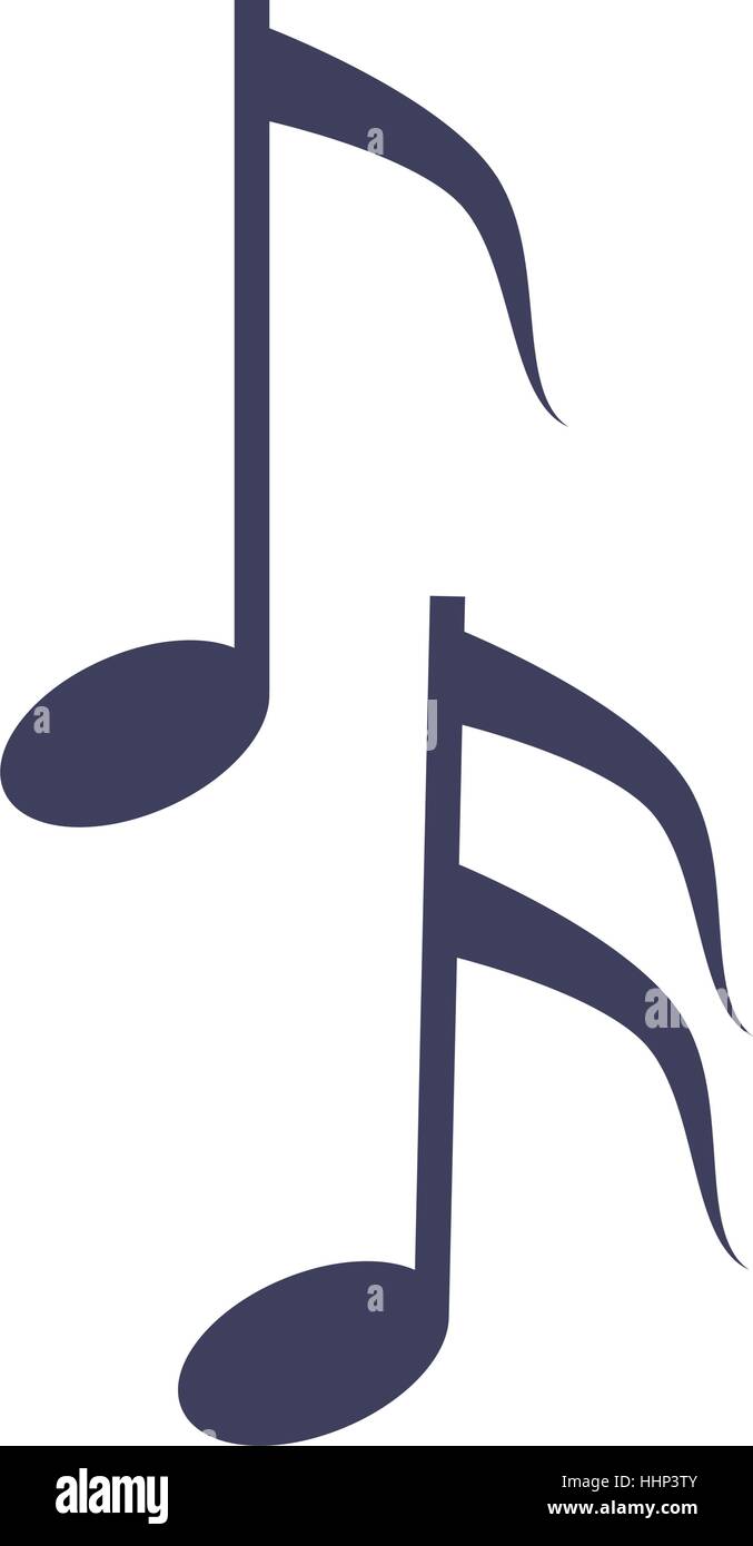 musical note melody symbol Stock Vector Image & Art - Alamy