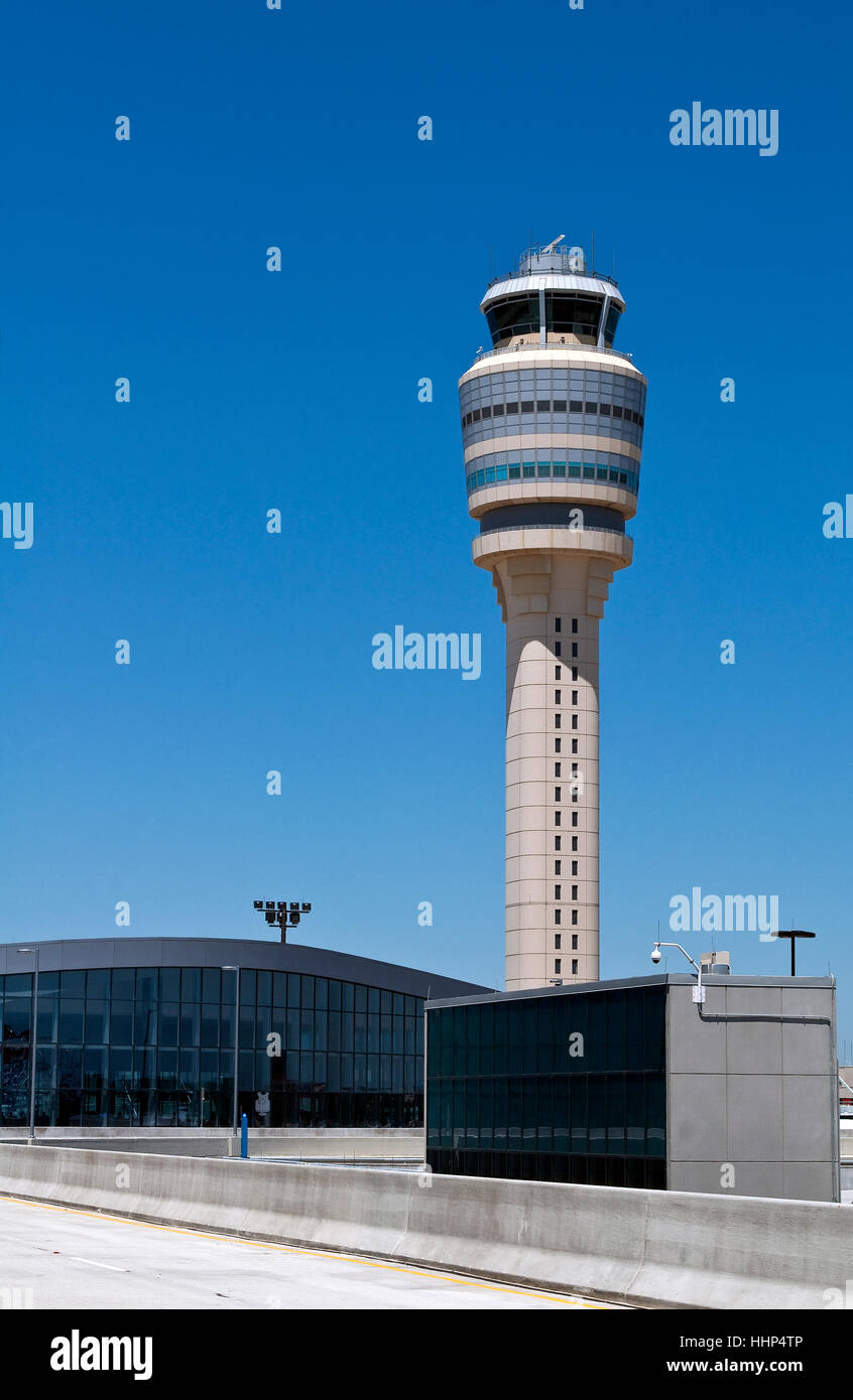 Atlanta airport control tower hi-res stock photography and images - Alamy