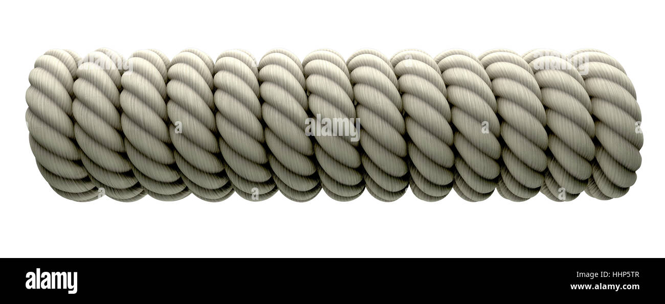 isolated, wound, cord, string, twisted, packthreads, wrapped, line ...