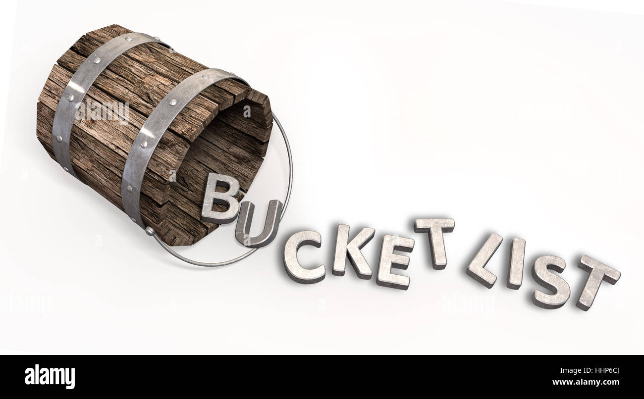 isolated, wood, antique, vintage, letters, bucket, vessel, metal ...