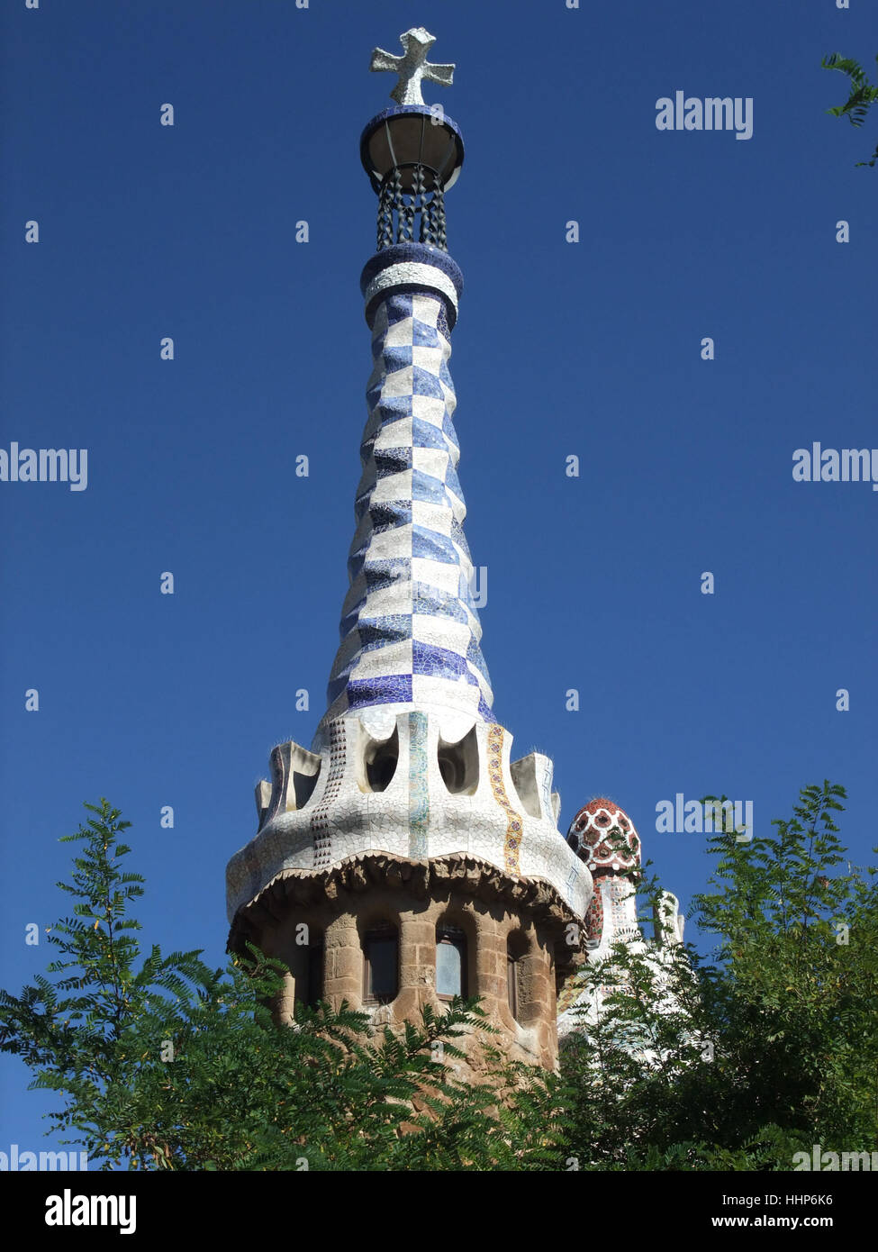 tower, pillar, jamboree, barcelona, tower, tree, trees, flow, columns ...