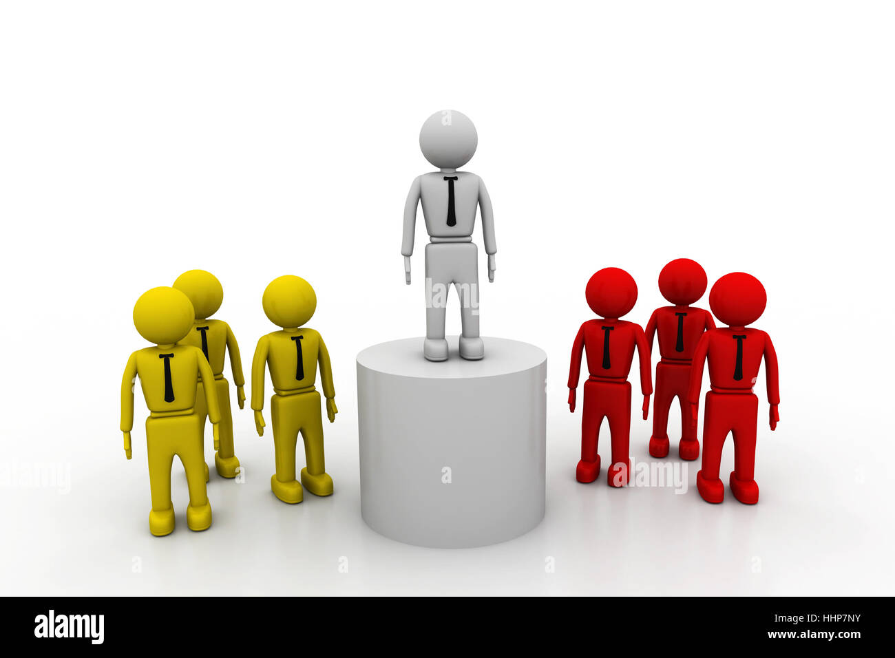 Presentation audience 3d model hi-res stock photography and images - Alamy