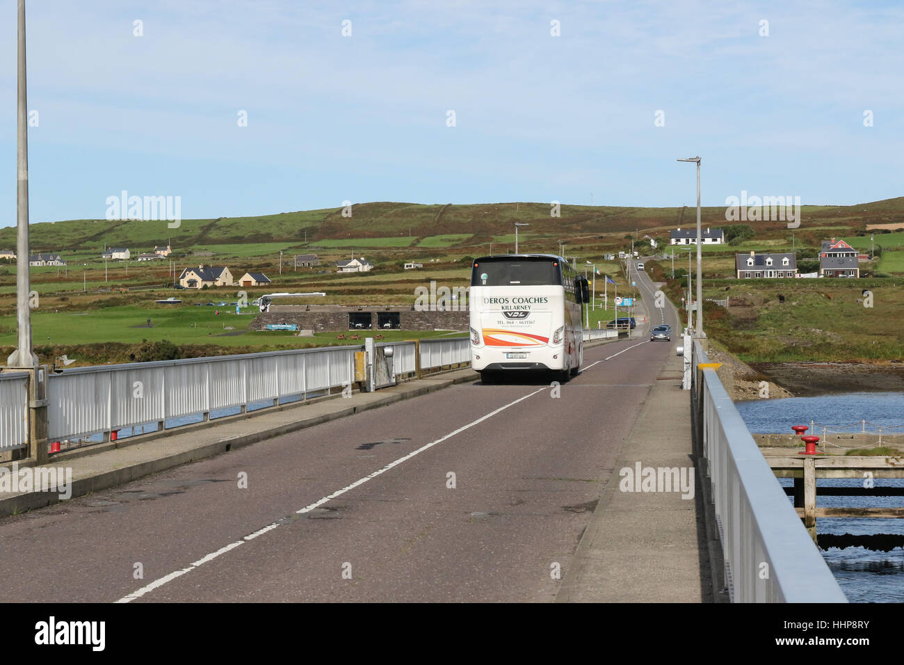 The road bridge between Valentia Island and Portmagee, County Kerry ...