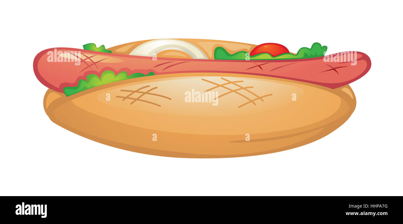 Comic cartoon illustrations food aliment hi-res stock photography and ...