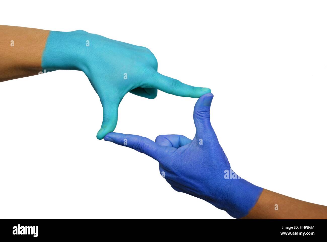 Different coloured hands hi-res stock photography and images - Alamy