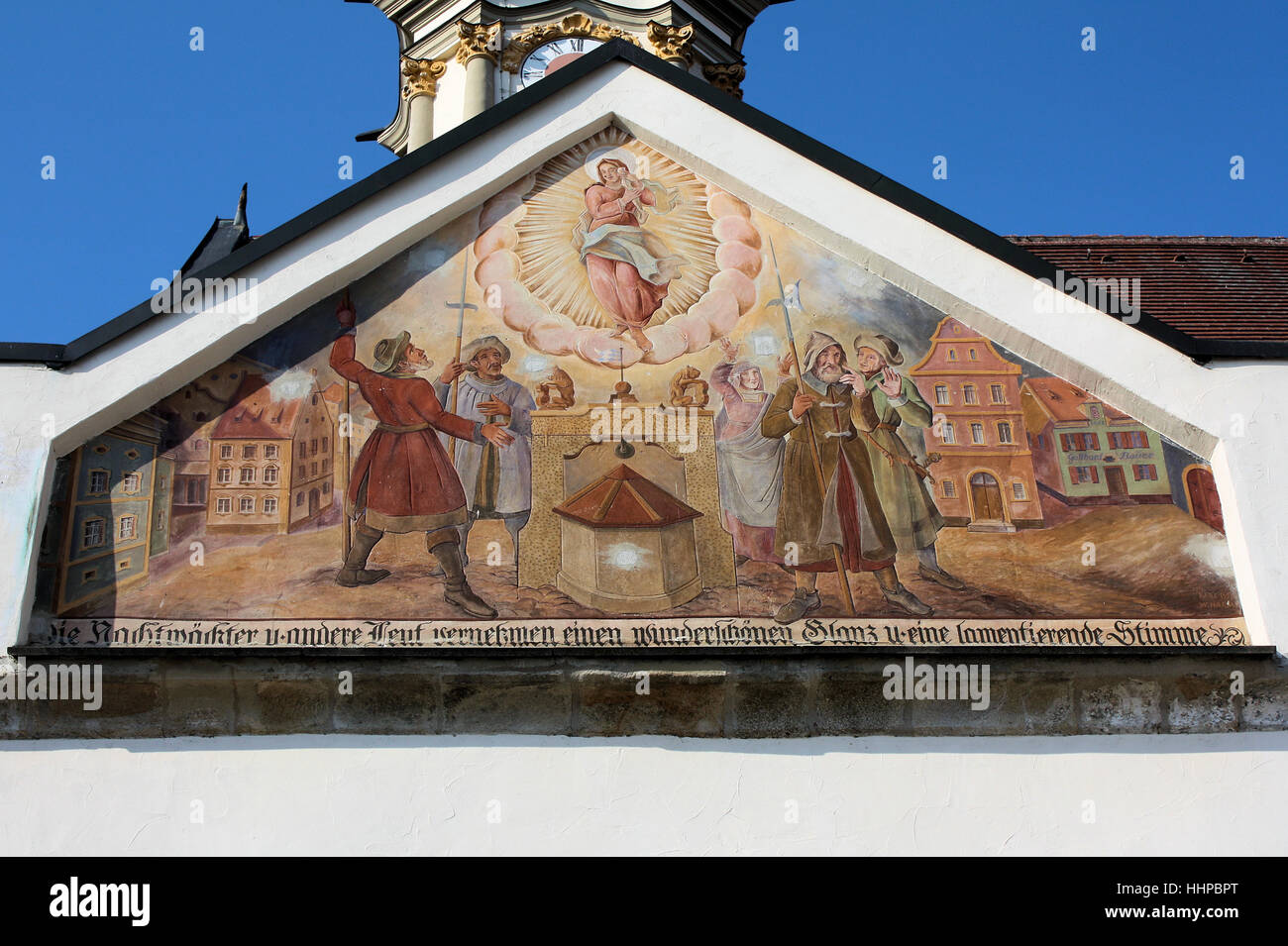 historical, church, baroque, bavaria, painting, holy, sacred, grave ...