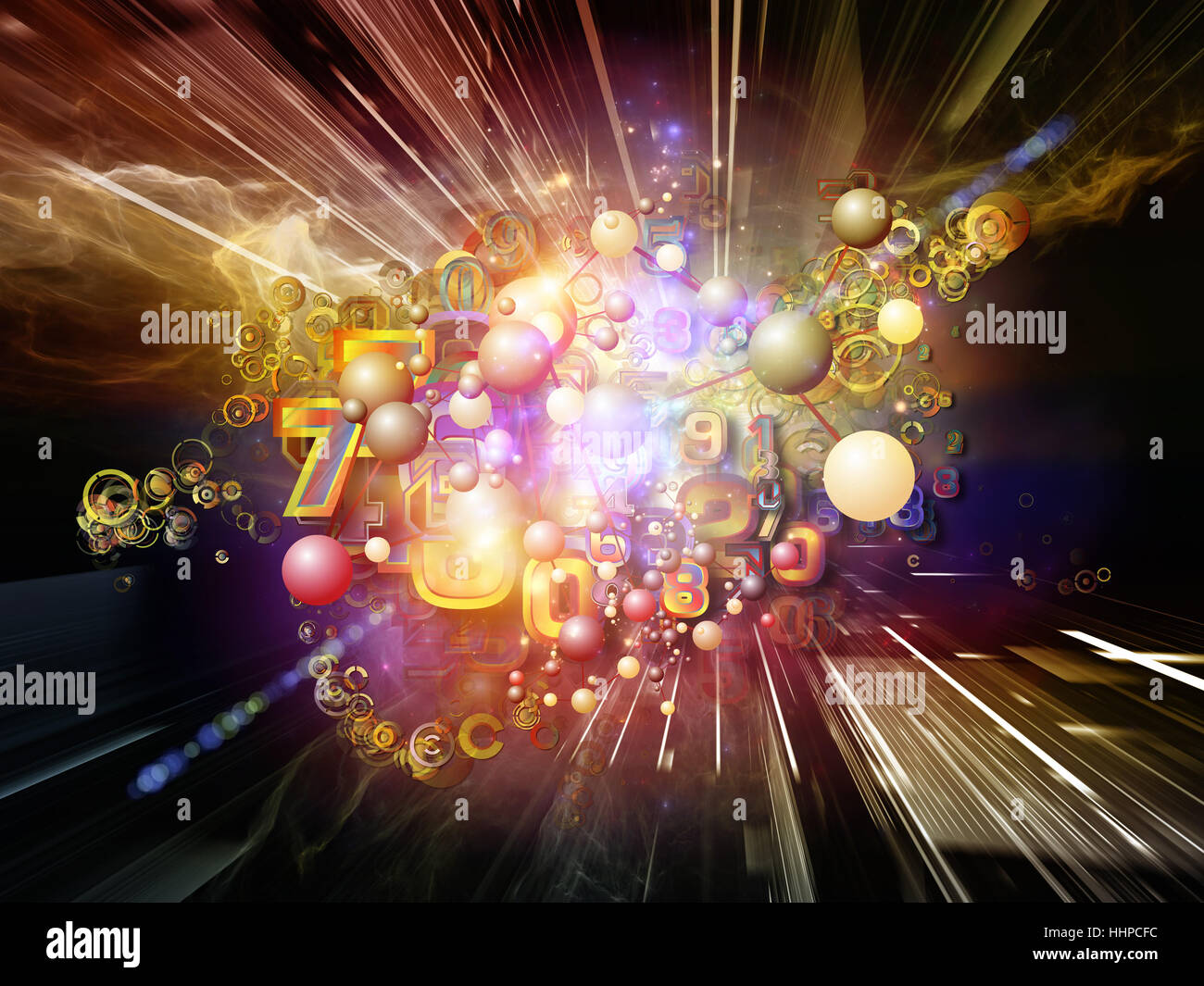 calculation, arrangement, composition, science, research, communication ...