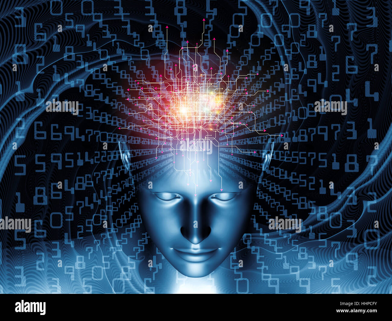 Blue calculation science black hi-res stock photography and images - Alamy