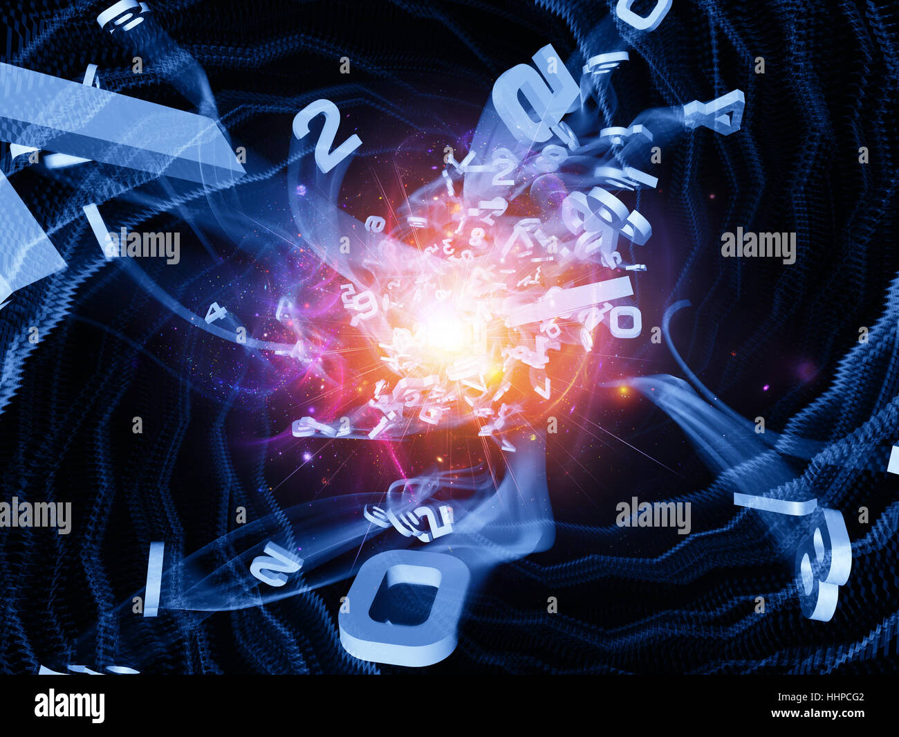 blue, calculation, arrangement, space, depth, depths, spin, spiral ...