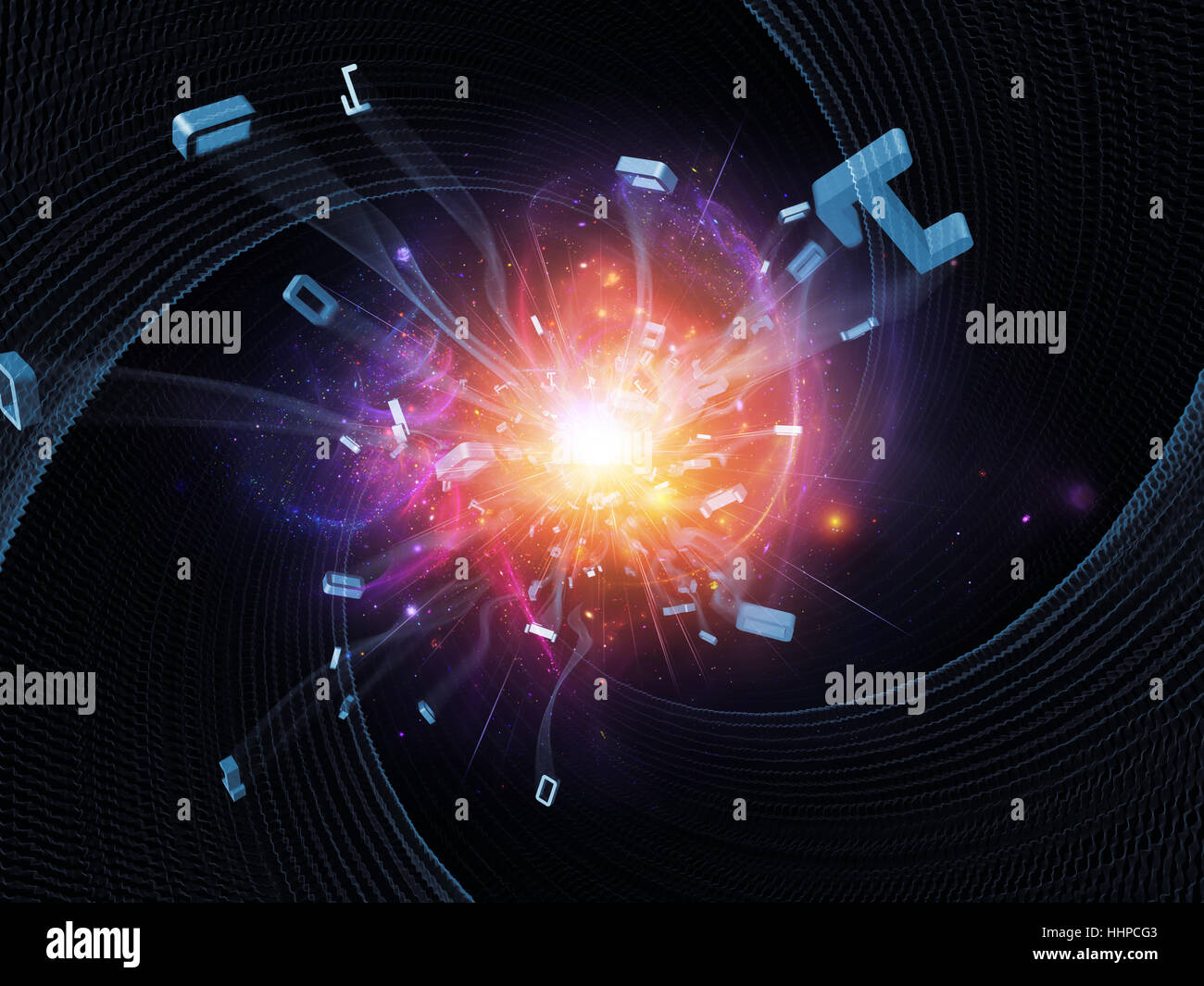 blue, calculation, arrangement, space, depth, depths, spin, spiral ...