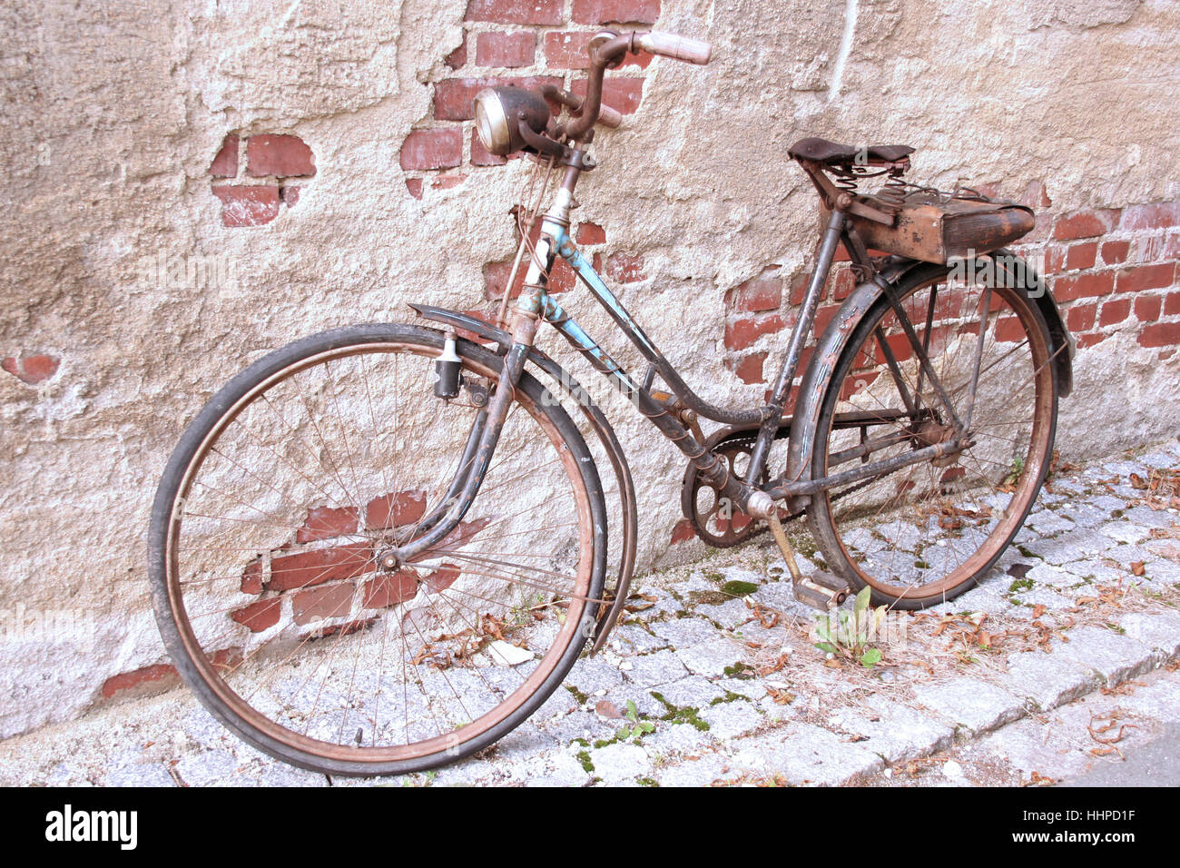 antique, wall, old-timer, rusty, brick, bike, bicycle, cycle, old ...