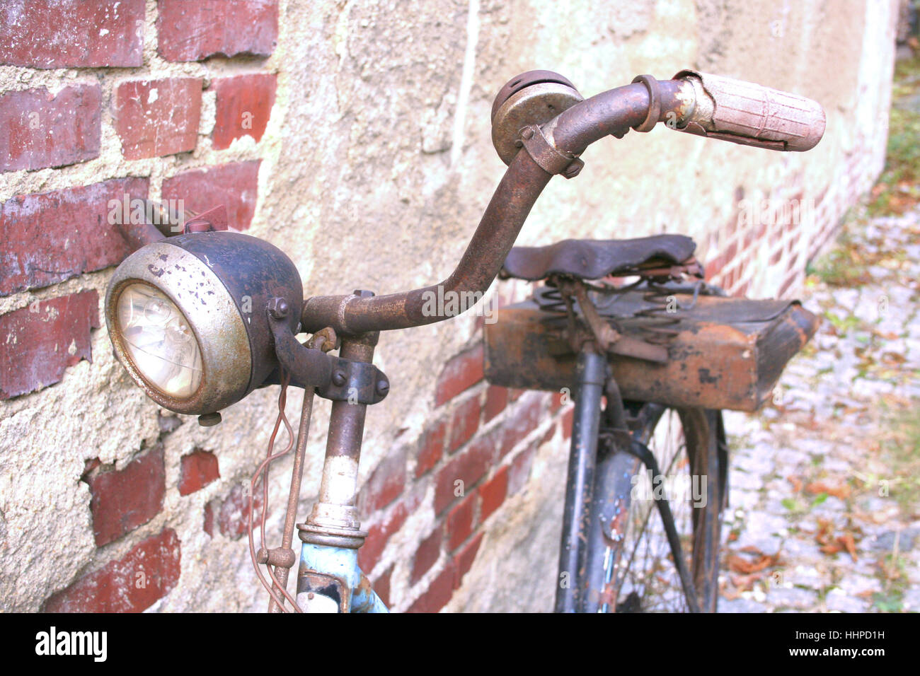 antique, wall, old-timer, rusty, brick, bike, bicycle, cycle, old ...