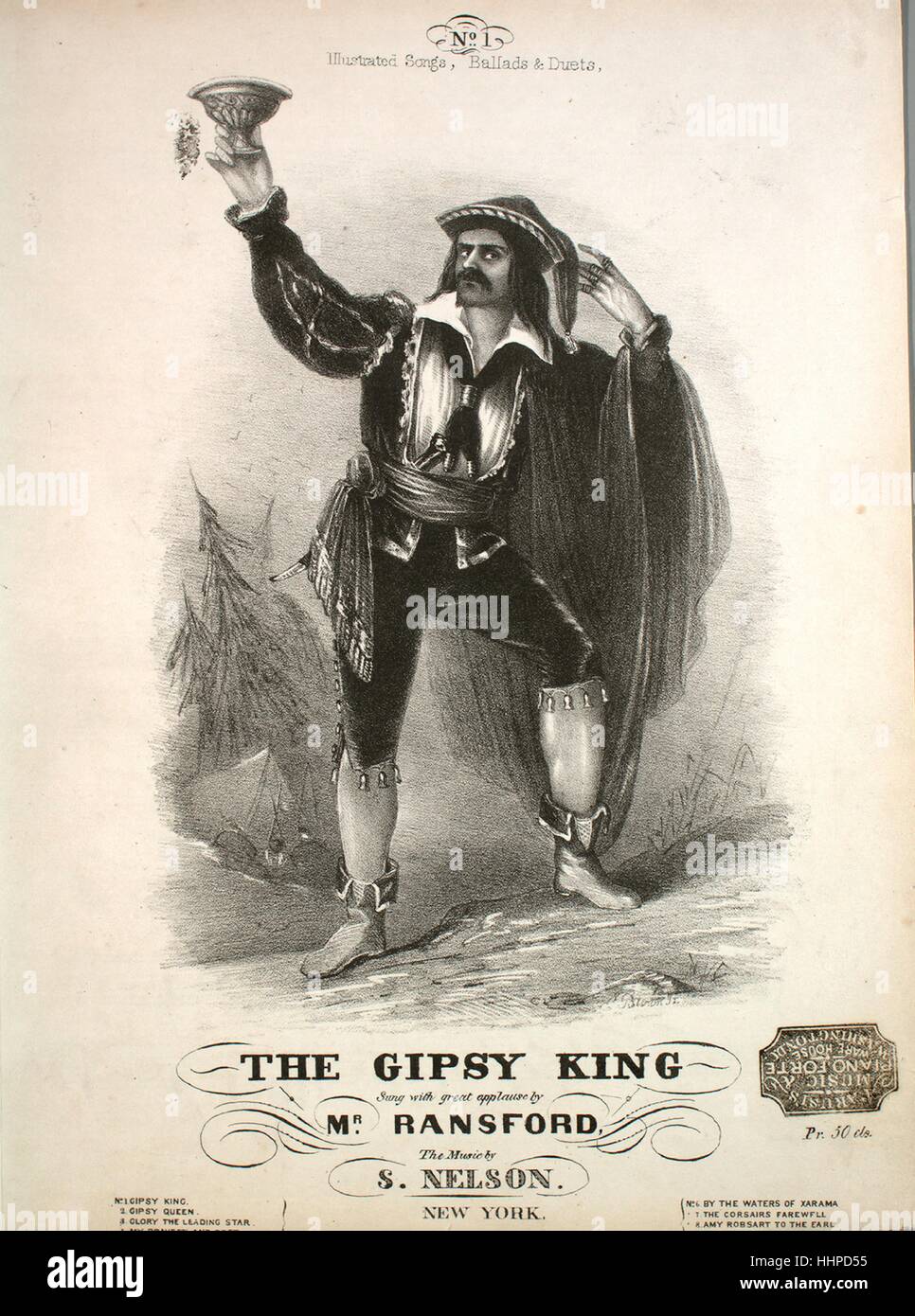 Sheet music cover image of the song 'No 1 Illustrated Songs, Ballads ...