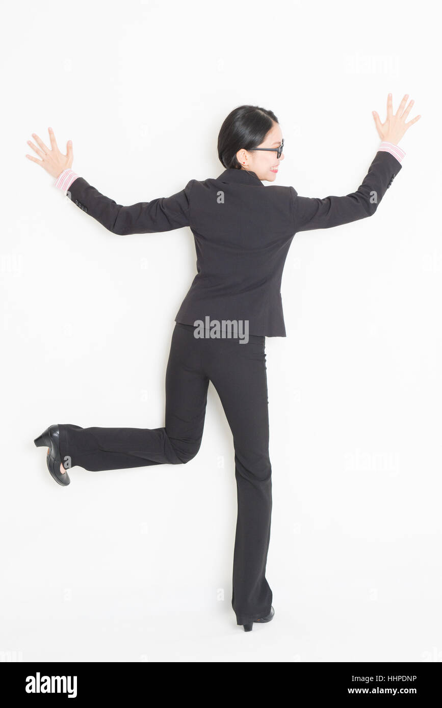 Person Pushing Against Wall High Resolution Stock Photography and ...