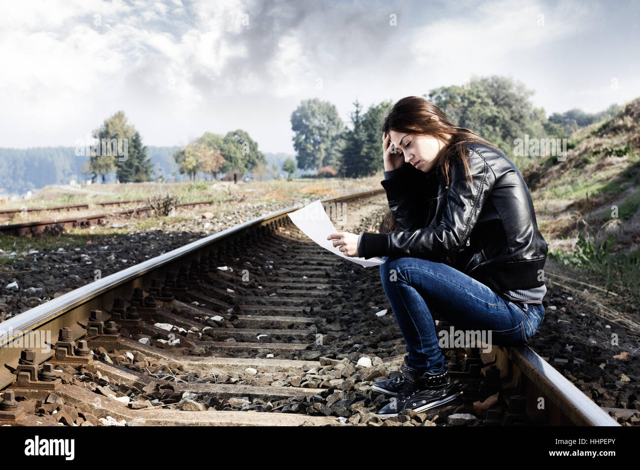sad, expression, teenager, melancholy, depressed, stress, alone, lonely ...