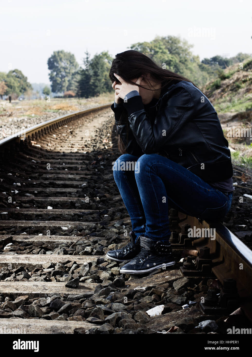 sad, expression, teenager, melancholy, depressed, stress, alone, lonely ...