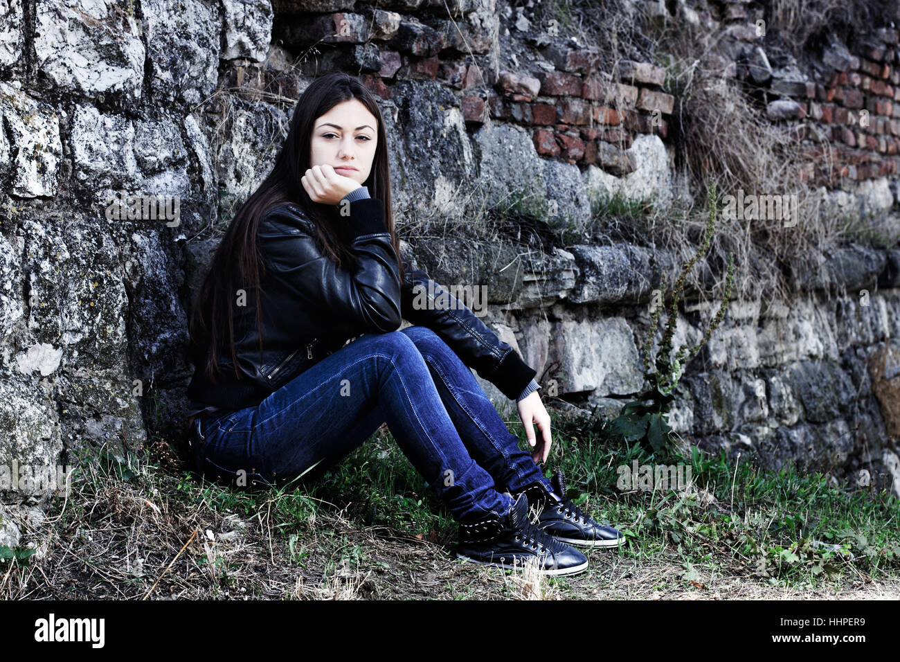 sad, expression, teenager, melancholy, depressed, stress, alone, lonely ...
