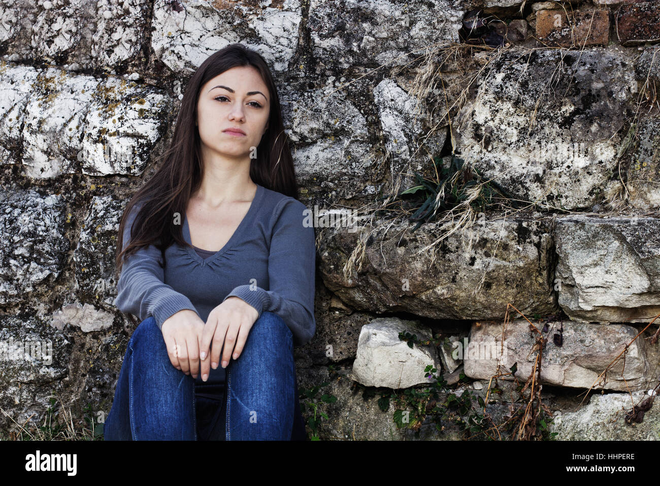 sad, expression, teenager, melancholy, depressed, stress, alone, lonely ...