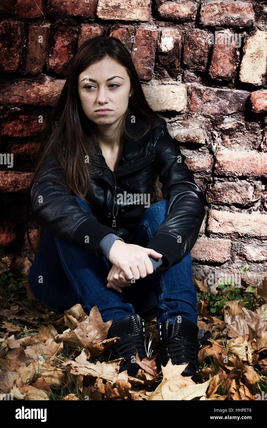 sad, expression, teenager, melancholy, depressed, stress, alone, lonely ...