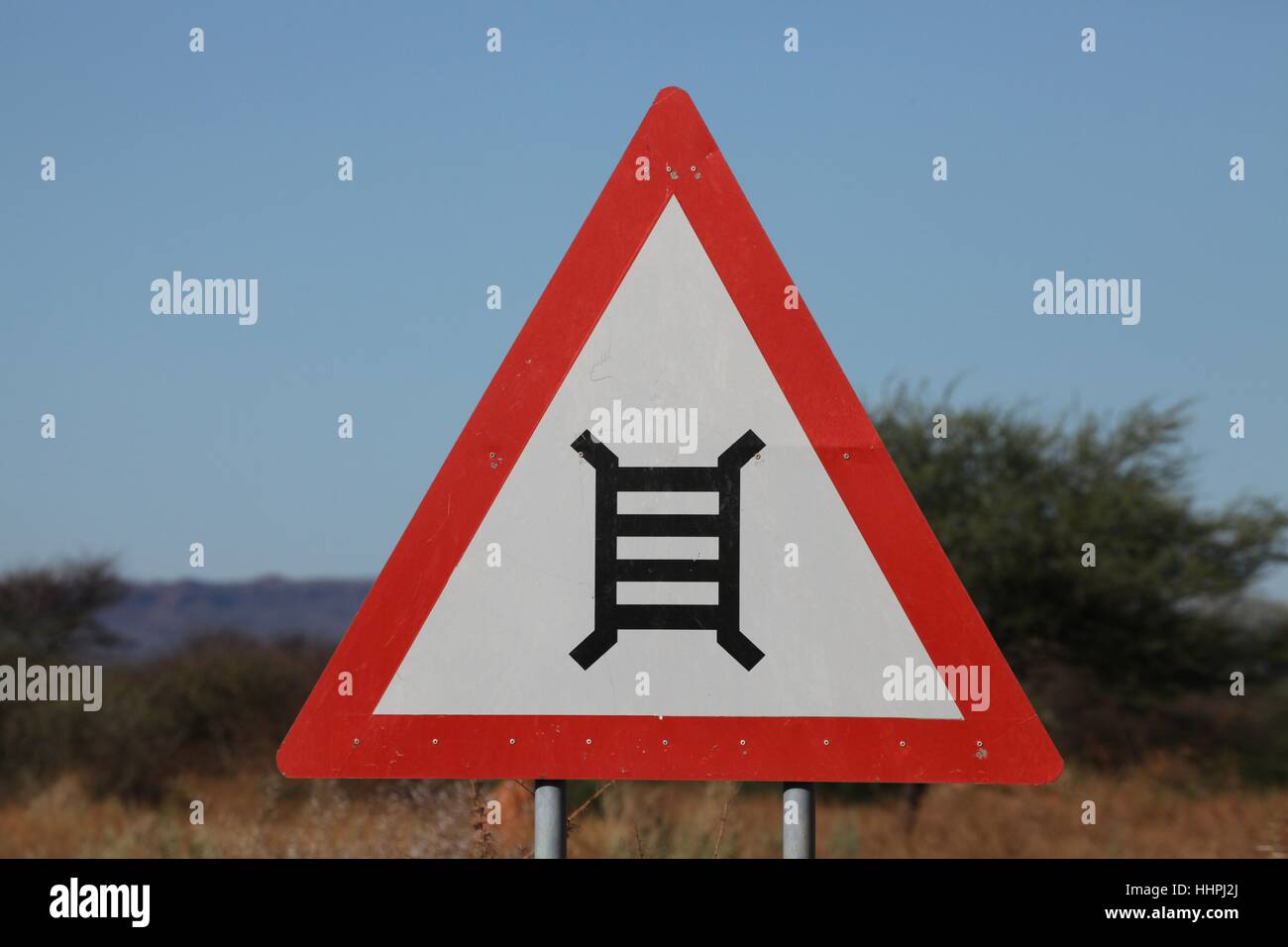 africa, namibia, sign, signal, traffic sign, constriction, grating ...