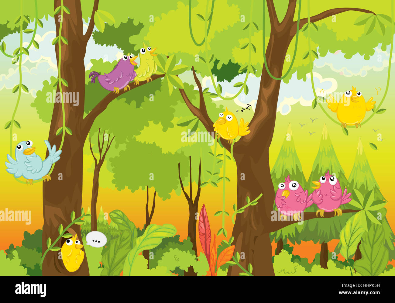 comic, illustration, cartoon, object, single, colour, tree, space ...