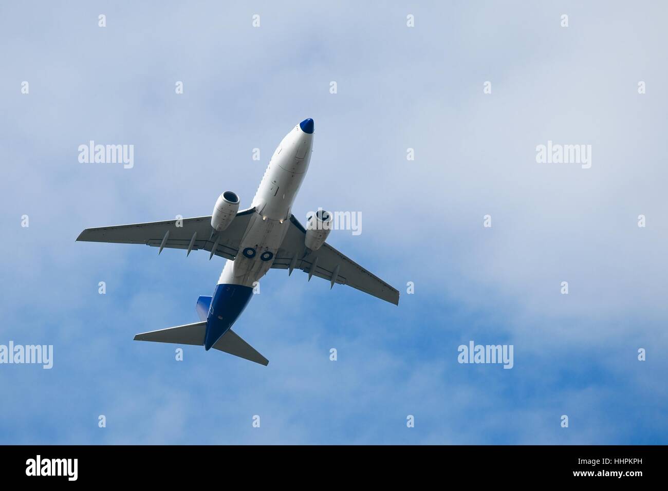blue, clear, air, firmament, sky, aircraft, aeroplane, plane, airplane ...