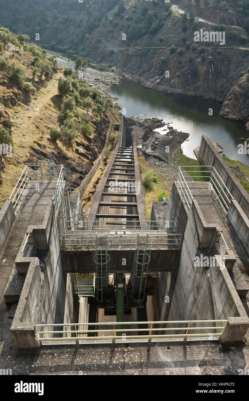 valley, dam, embankment, ancient, river, water, energy, power ...