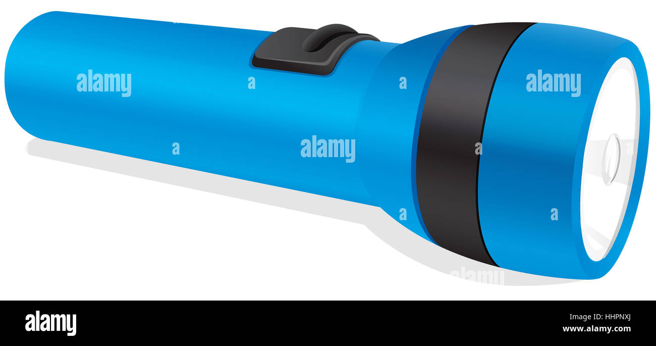 illustration of a torch in a white background Stock Photo - Alamy