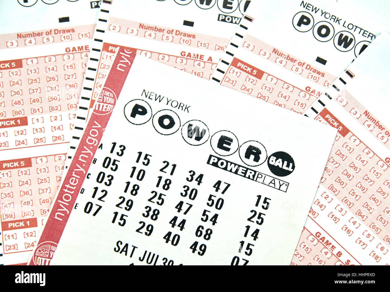 Powerball lottery winner hi-res stock photography and images - Alamy