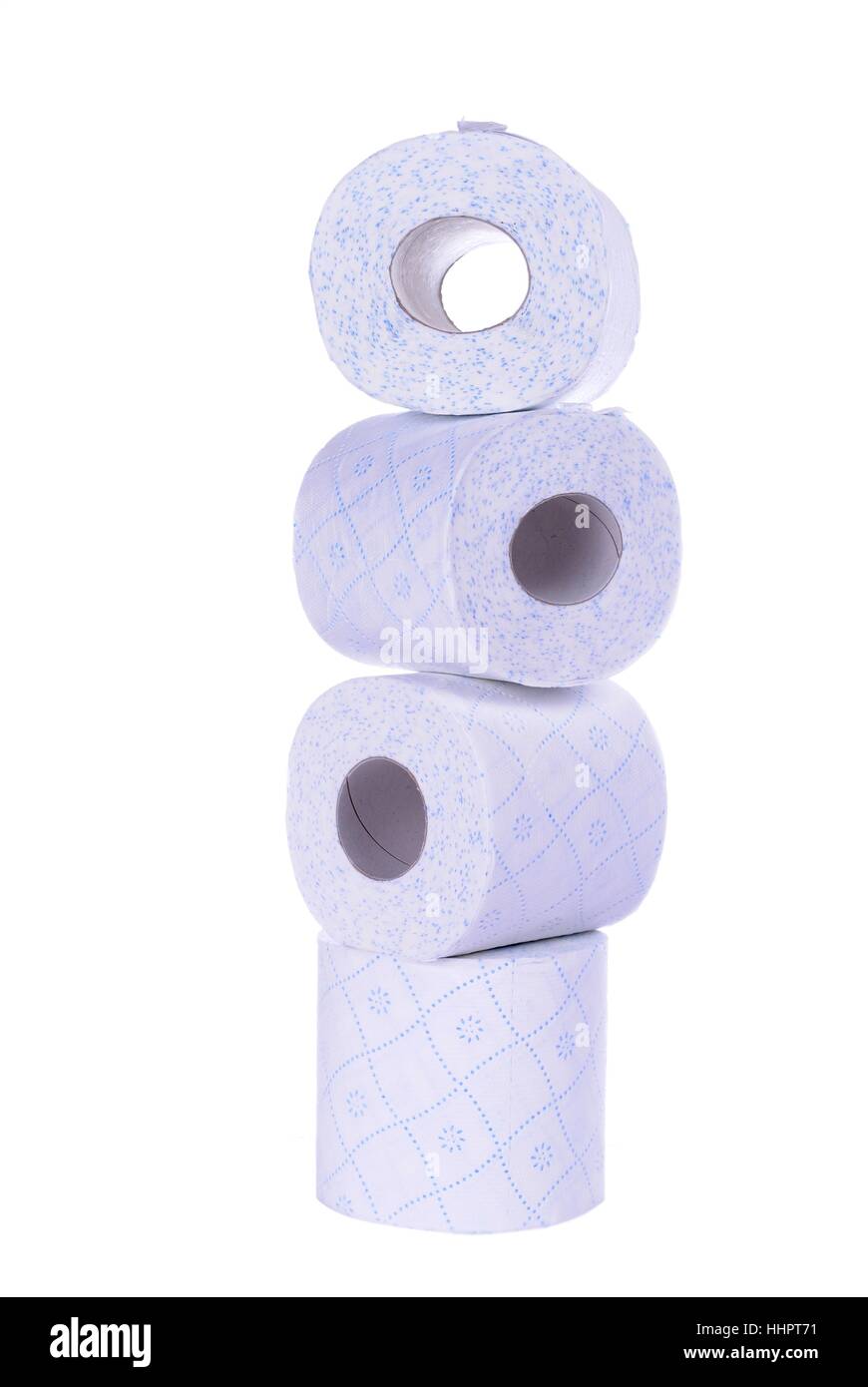 object, isolated, household, soft, pyramid, toilet, stack, sanitary ...