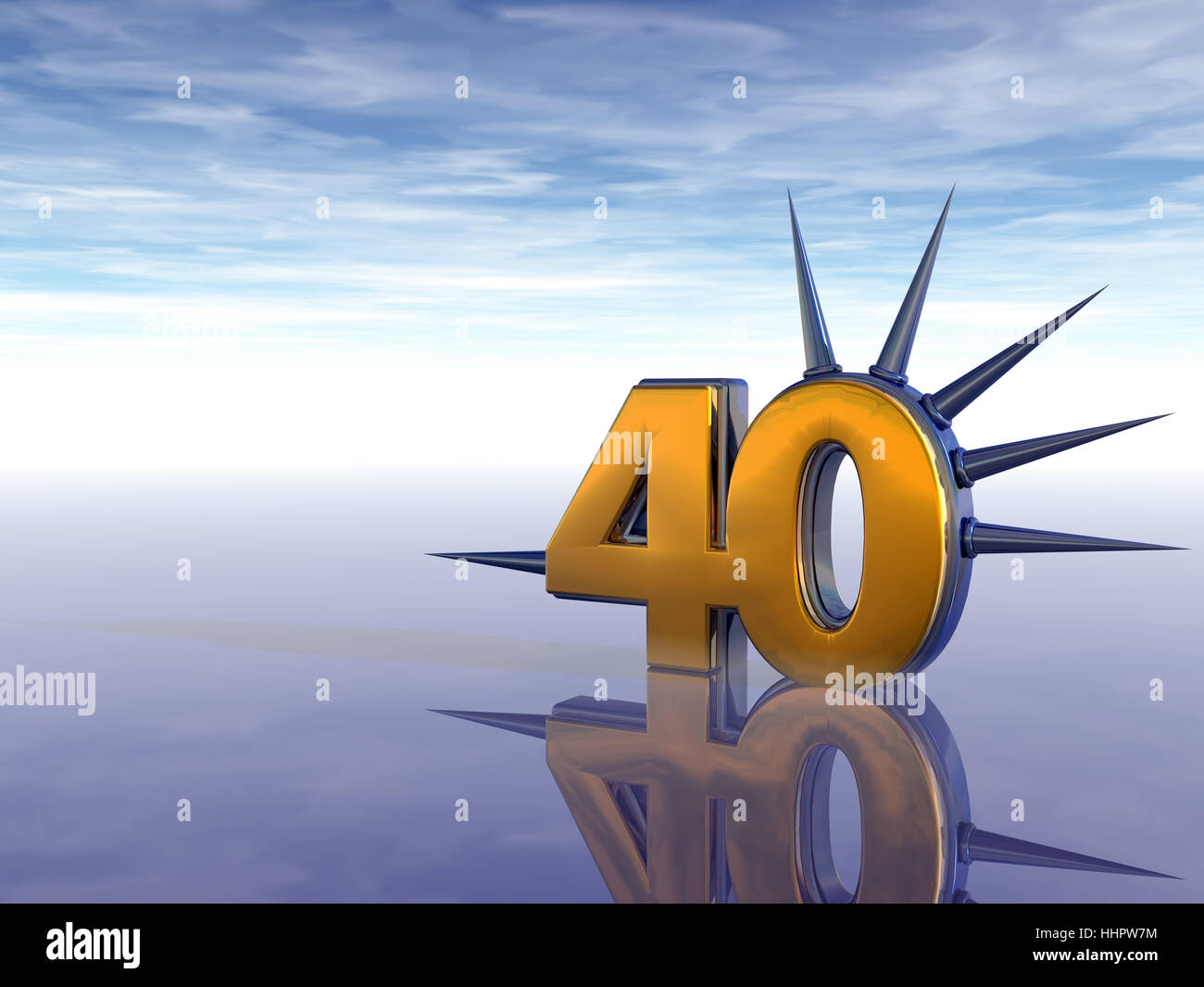 prickle, thorns, forty, number, firmament, sky, clouds, sign, signal ...