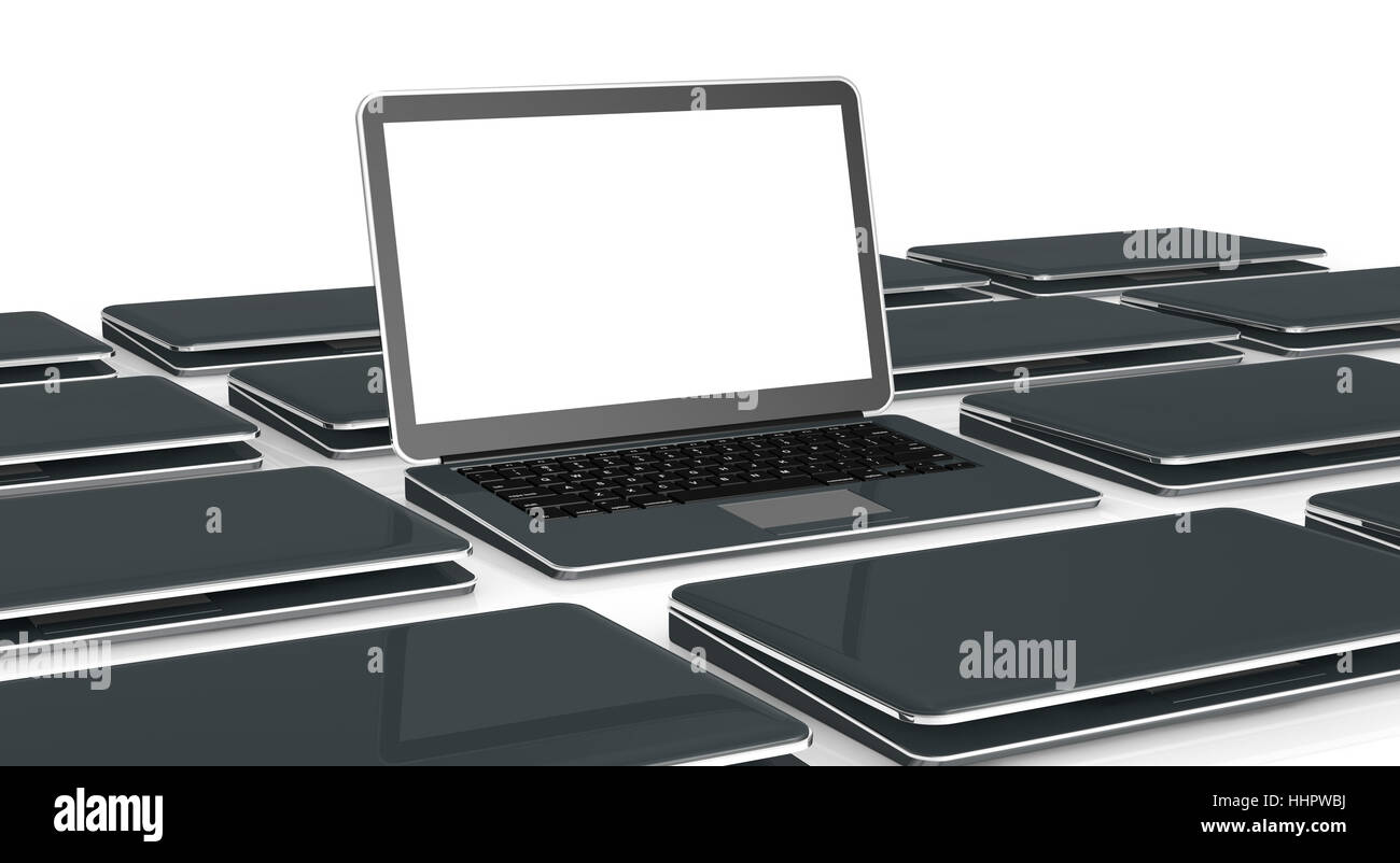 office, laptop, notebook, computers, computer, keyboard, PC, object ...