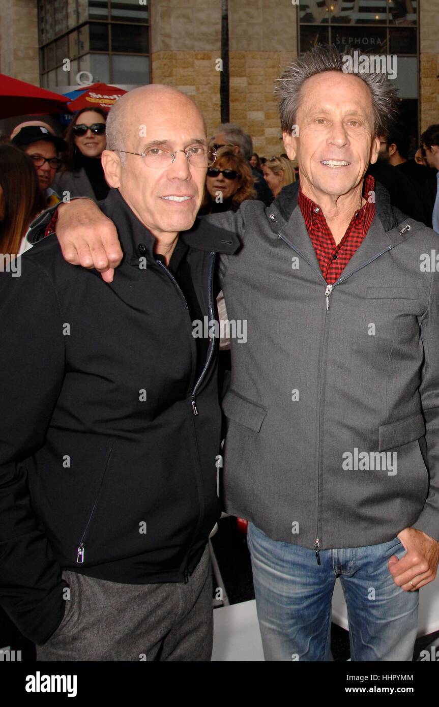 Los Angeles, USA. 19th Jan, 2017. Jeffrey Katzenberg, Brian Grazer at ...