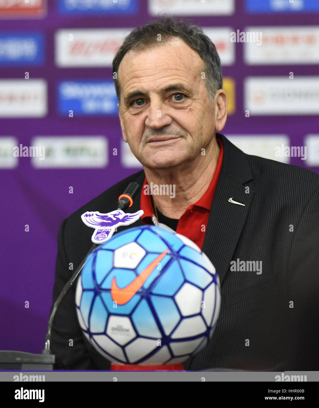 Foshan, China. 19th Jan, 2017. **EDITORIAL USE ONLY. CHINA OUT** The ...