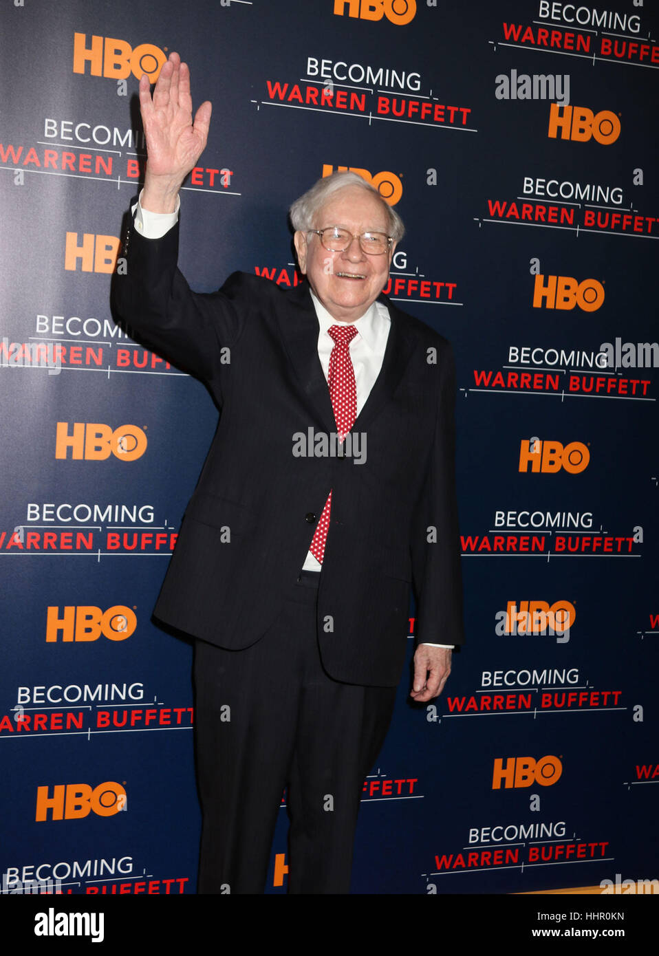 New York, USA. 19th Jan, 2017. Businessman Warren Buffett attends the ...