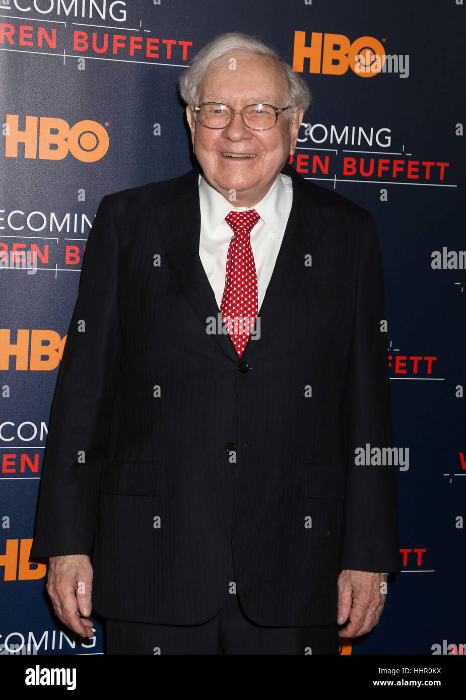 New York, USA. 19th Jan, 2017. Businessman Warren Buffett attends the ...