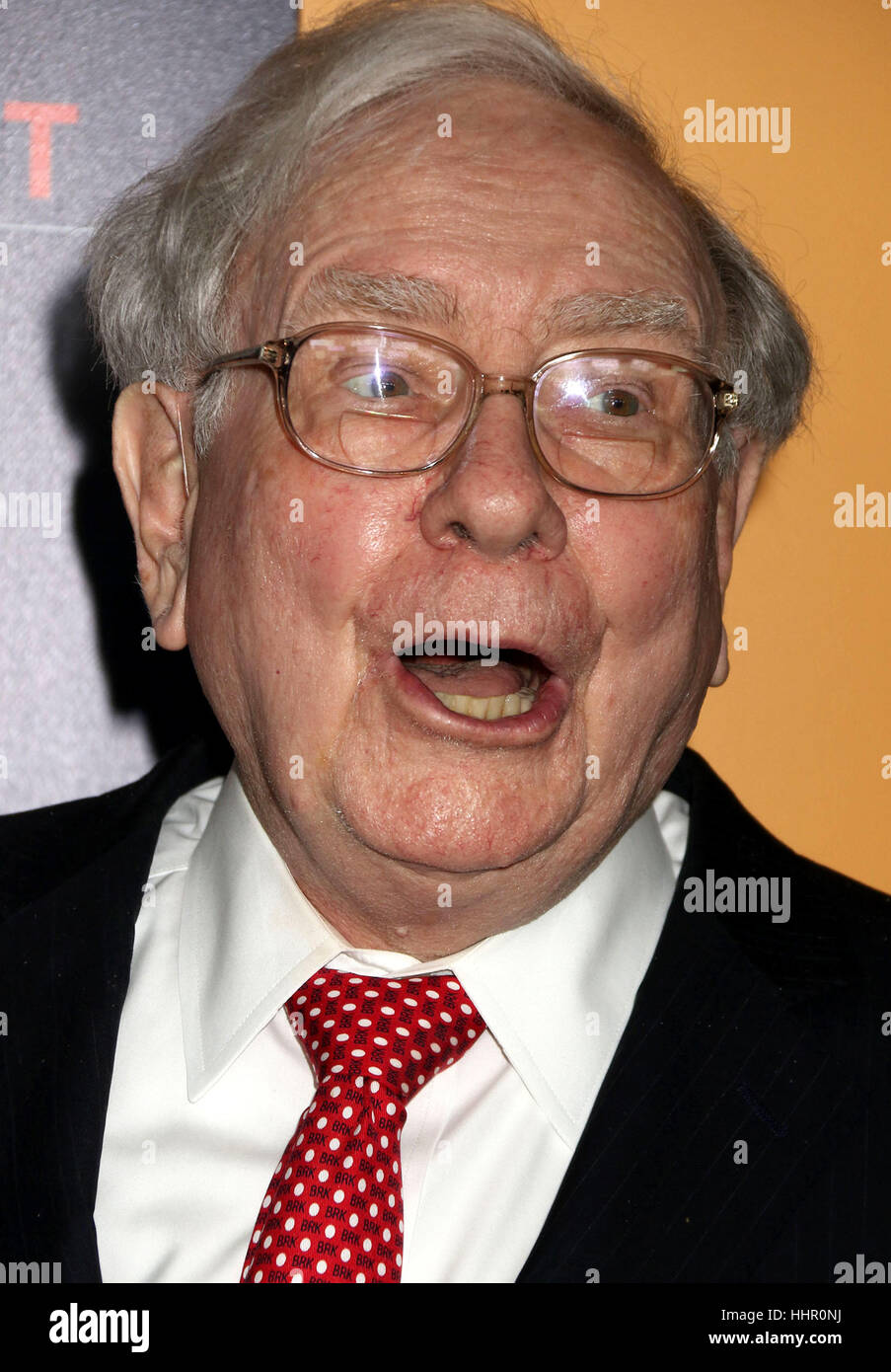 New York, USA. 19th Jan, 2017. Businessman Warren Buffett attends the ...