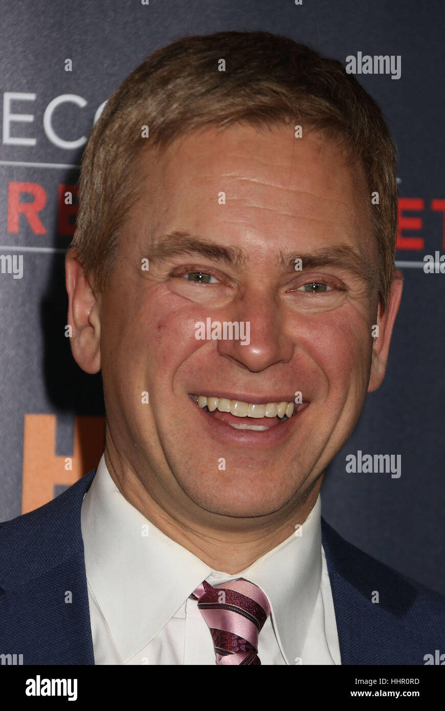 New York, USA. 19th Jan, 2017. News anchor Pat Kiernan attends the ...