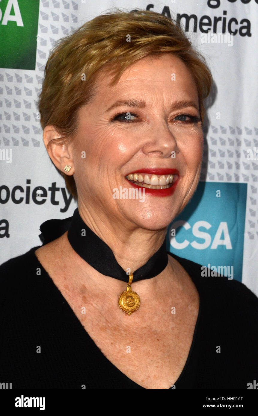 Beverly Hills, USA. 19th Jan, 2017. Annette Bening at the 2017 Artios ...