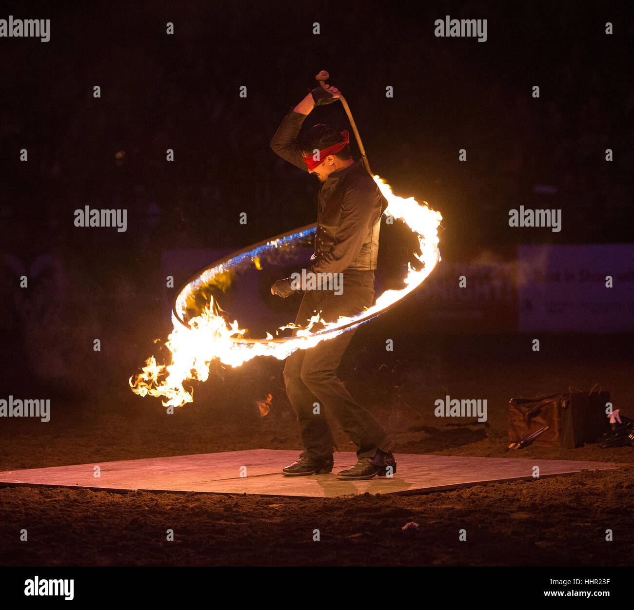 Denver, Colorado, USA. 19th Jan, 2017. LOOP RAWLINS performs his ...