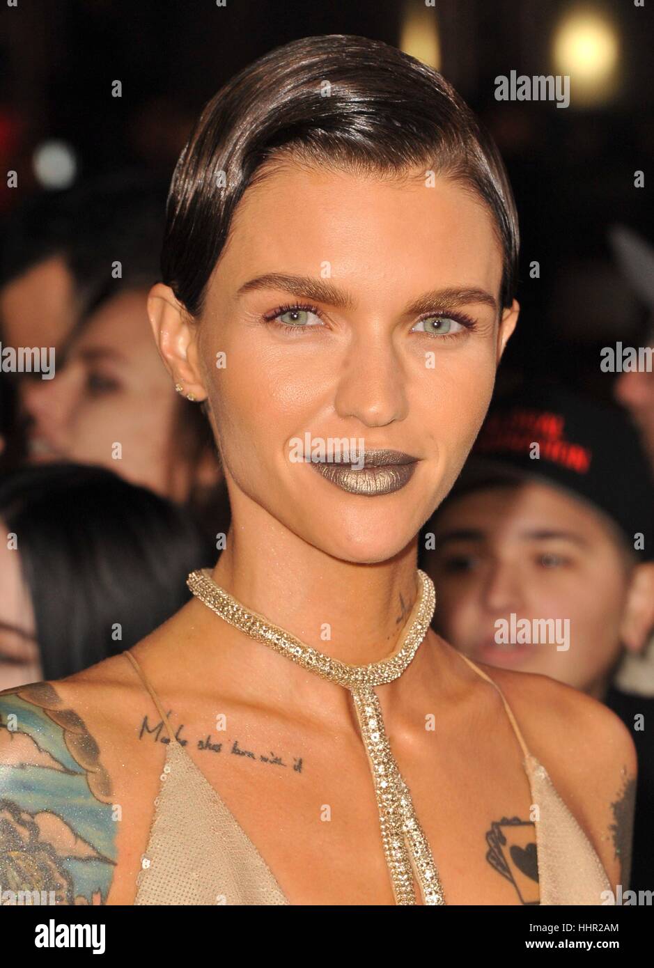 Los Angeles, CA, USA. 19th Jan, 2017. Ruby Rose at arrivals for RETURN ...