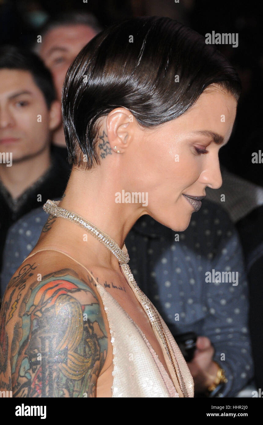 Hollywood, CA, USA. 19th Jan, 2017. Ruby Rose. Los Angeles premiere of ...