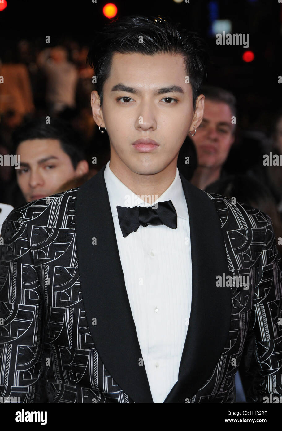 Hollywood, CA, USA. 19th Jan, 2017. Kris Wu. Los Angeles premiere of ...
